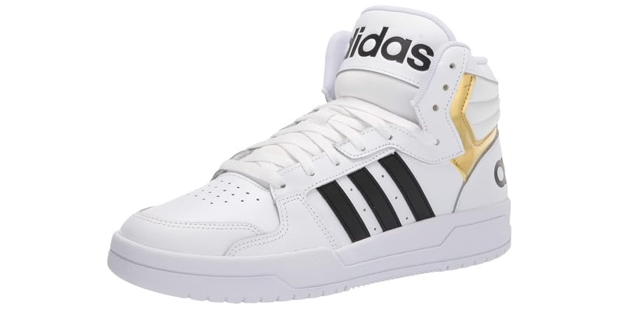 adidas Mens Entrap Mid Basketball Shoe