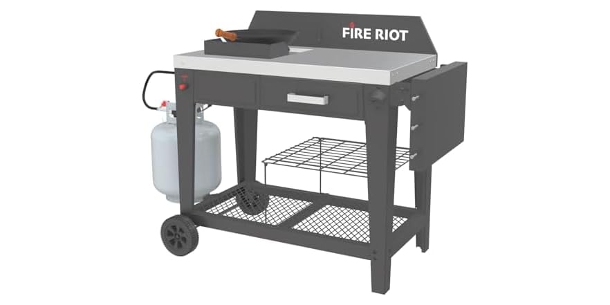 Fire Riot Heavy-Duty Outdoor Wok Cooking Station