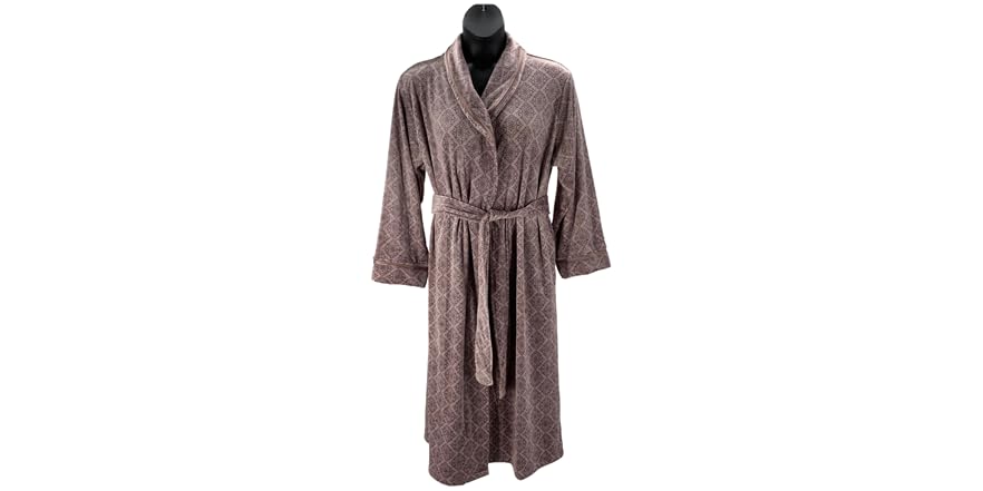 Carole Hochman Women's Velour Wrap Robe