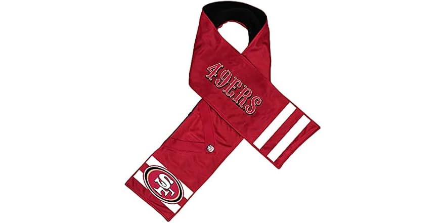 San Francisco 49ers NFL Jersey Scarf