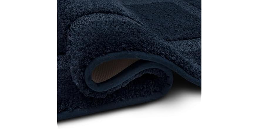 Mohawk Home Prestige Navy Blue Bath Mat