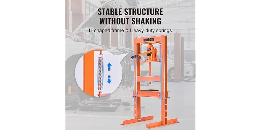 VEVOR Hydraulic 6 Ton H-Frame Garage Flo