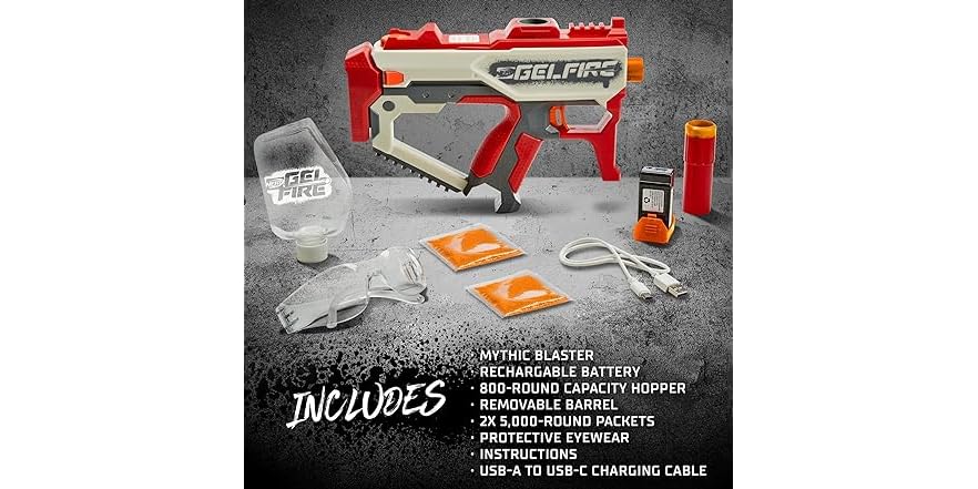 Nerf Pro Gelfire Mythic Full Auto Blaster