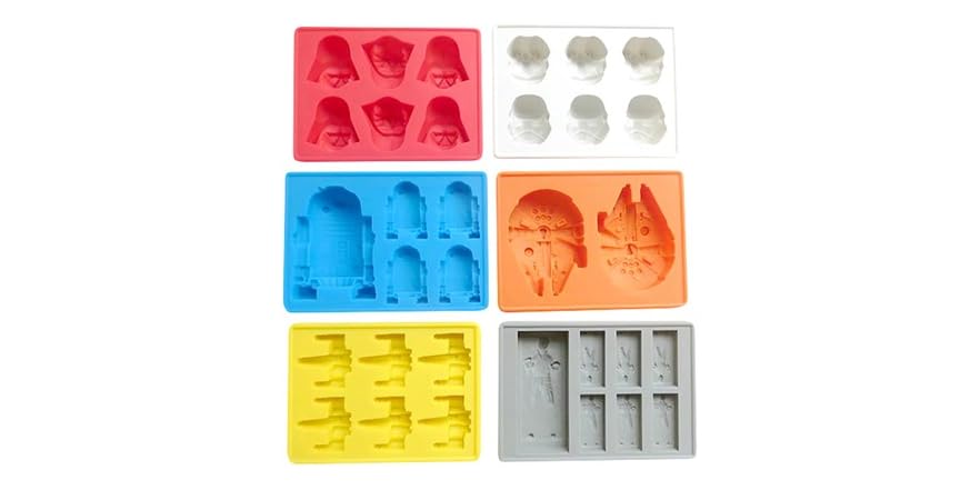 Star Wars 6-Piece Star Wars Ice Tray Set