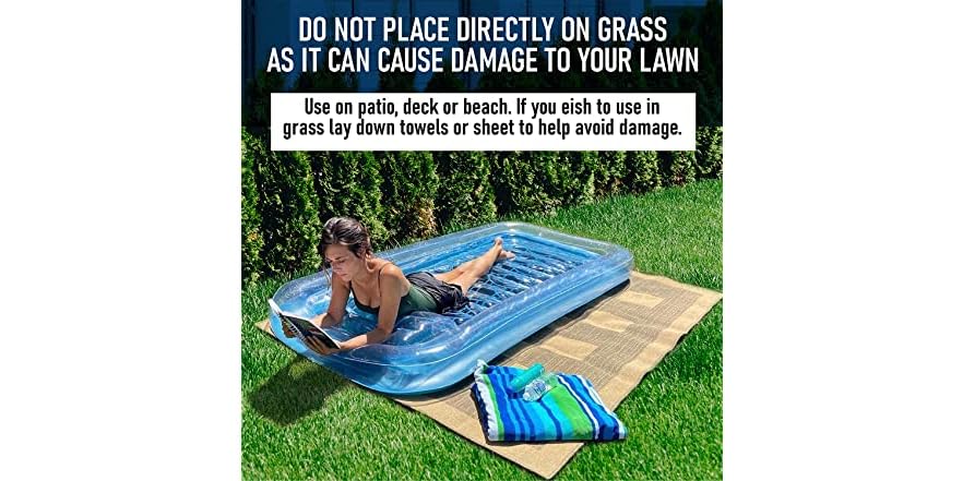 Inflatable Adult Tanning Pool Suntan