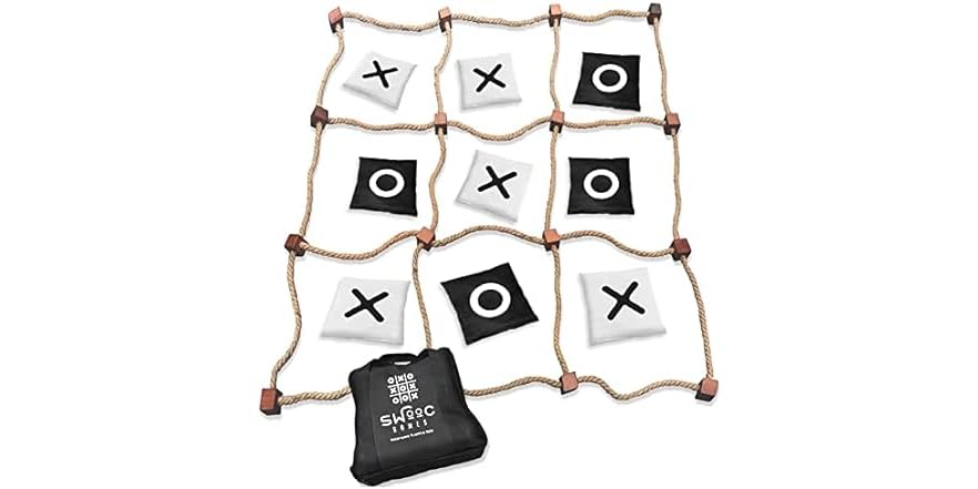Giant Tic Tac Toe Game 3ft x 3ft