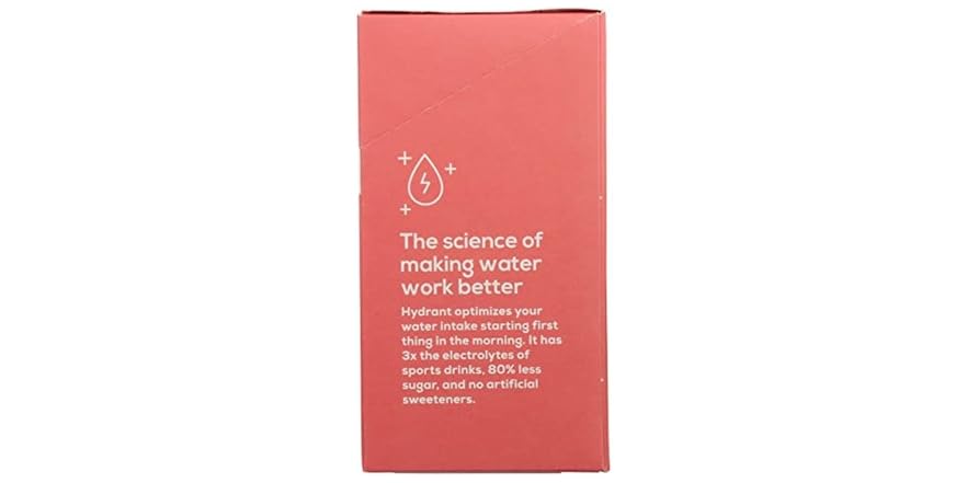 Hydrant Hydrate 12 Stick Packs Grapefruit