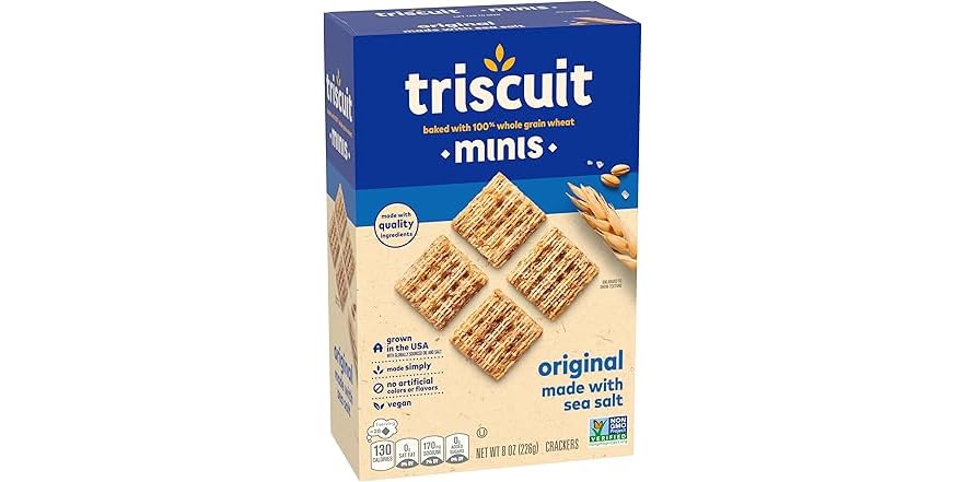 Triscuit Minis Original Whole Grain Whea