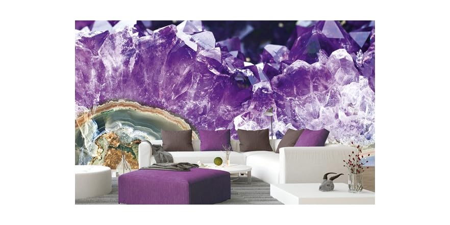 Amethyst Wall Mural