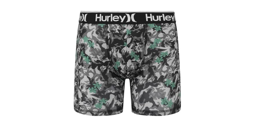 Hurley Men's 6-Pack Regrind Boxer Briefs