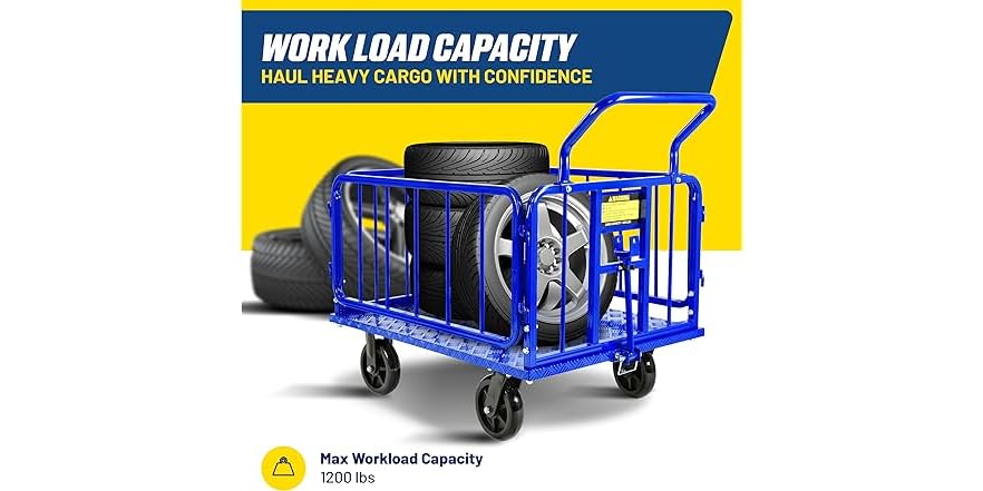 Goodyear Cargo Trailer Heavy Duty Utility Cart