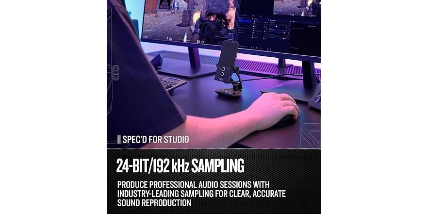 RIG M2 STREAMSTAR PRO HD Wired USB Streaming Mic