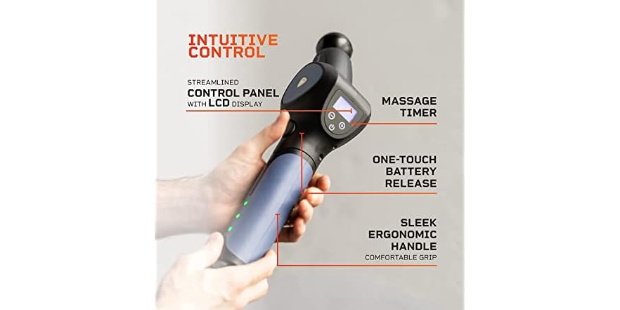 LifePro Sonic Flex Adjustable Massage Gun