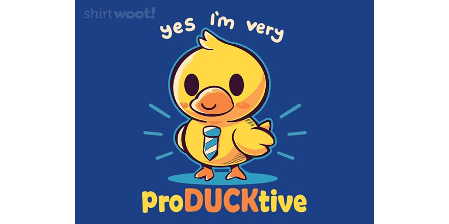 Productive Duck