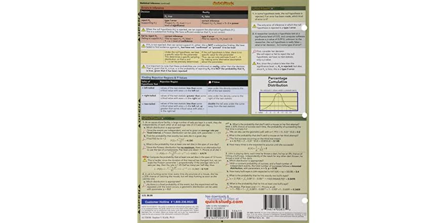 BarCharts- Inc. Statistics Equations & Answers
