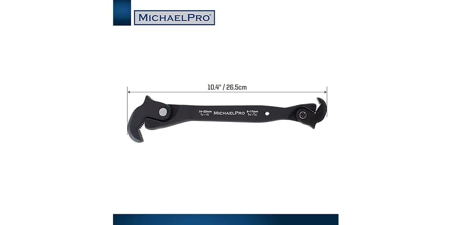 MichaelPro Dual Action Auto Size Adjusting Wrench