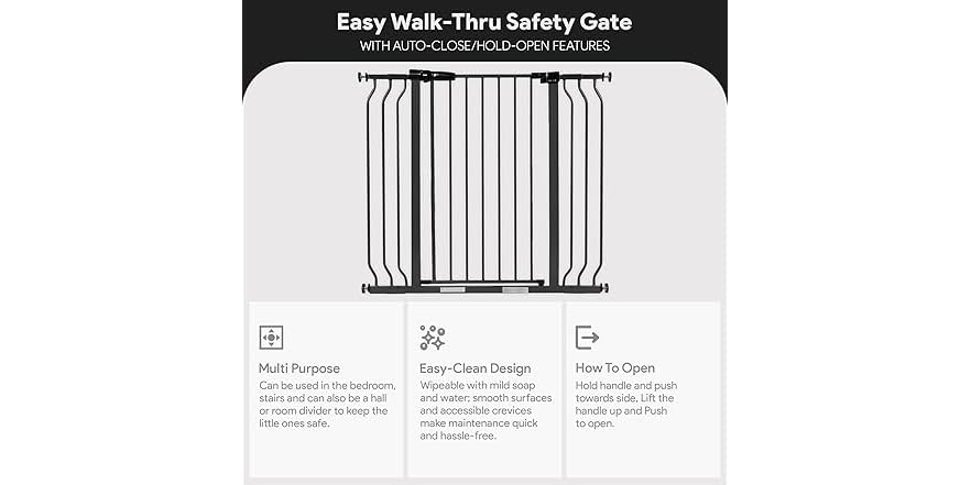 BalanceFrom Walk-Thru Safety Gate