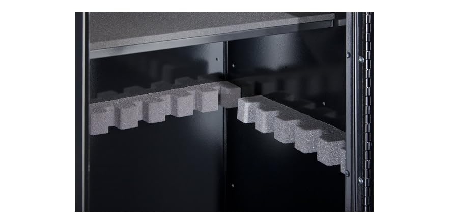 Stack-On GCB-1522-DS 22-Gun Steel Security Gun Cabinet with Foam Barrel ...