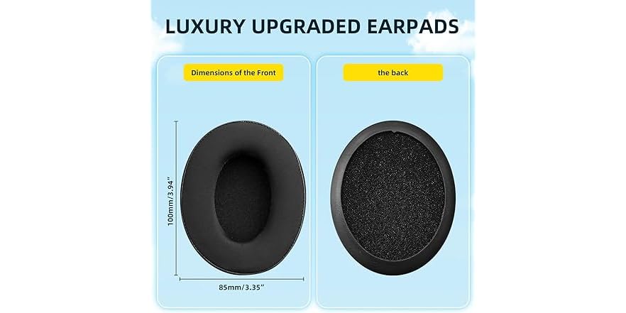 Replacement Ear Cups for HyperX Cloud