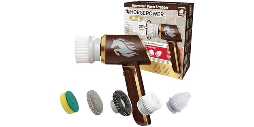 RUBY HORSEPOWER Horsepower Scrubber Gold Edition, Longer