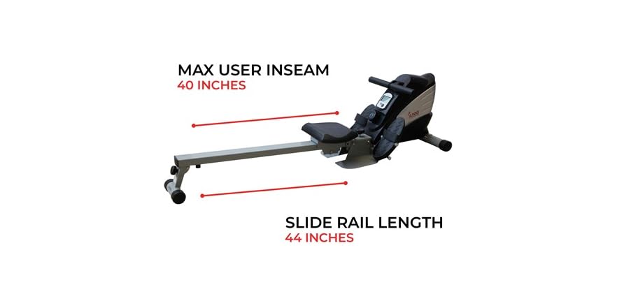 Sunny Health & Fitness SF-RW5622 Magnetic Rowing Machine