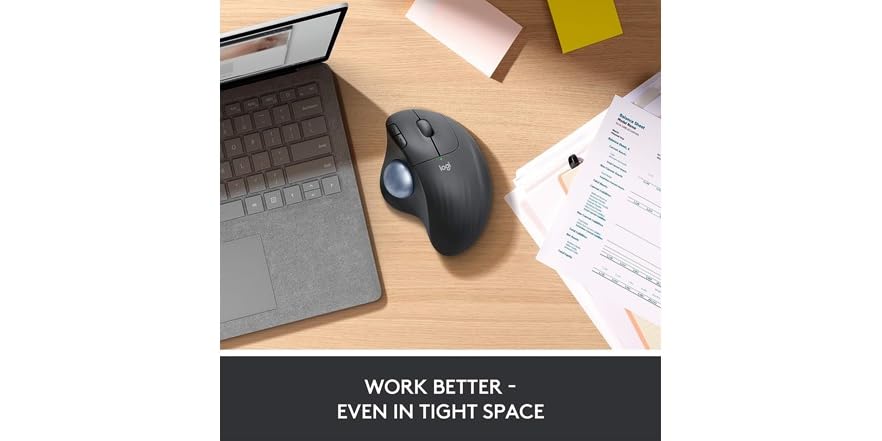 Logitech ERGO M575 Wireless Trackball Mouse (Open Box)