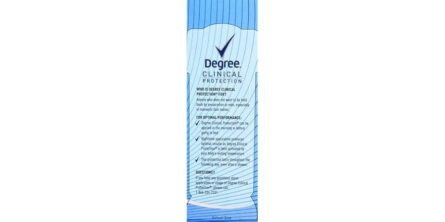 Degree Clinical Protection Antiperspirant Deodorant