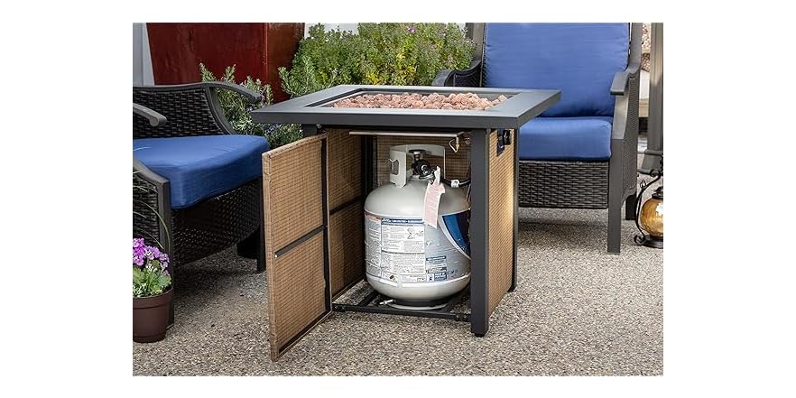 Bond Manufacturing 51846 28in Woodleaf Fire Pit 50,000 BTU