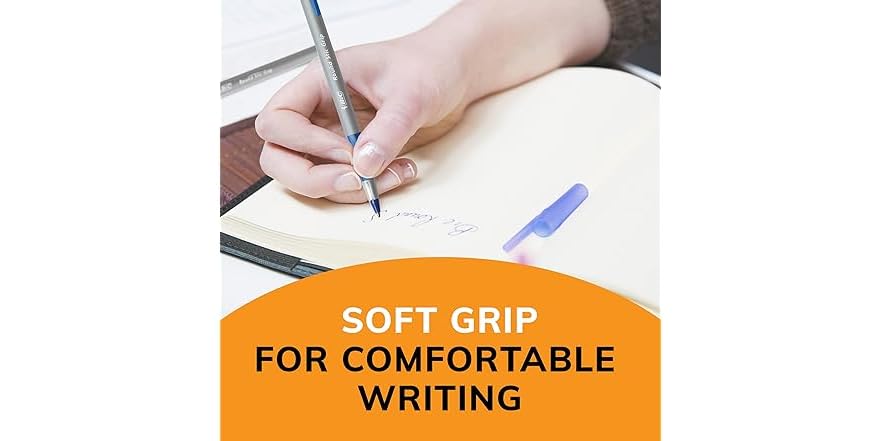 BIC Round Stic Grip Xtra Comfort Pens