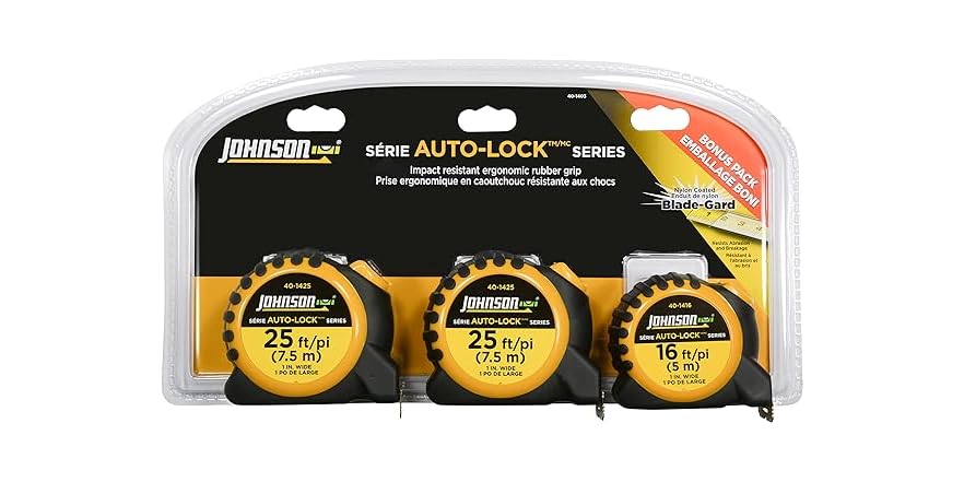 Johnson Level&Tool 3 Power Tapes