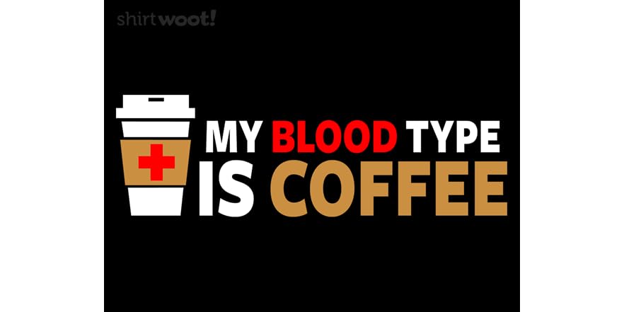 Blood Type Coffee