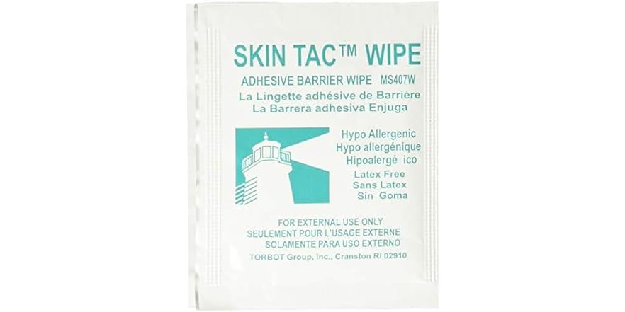 Skin-Tac-H Adhesive Barrier Wipes