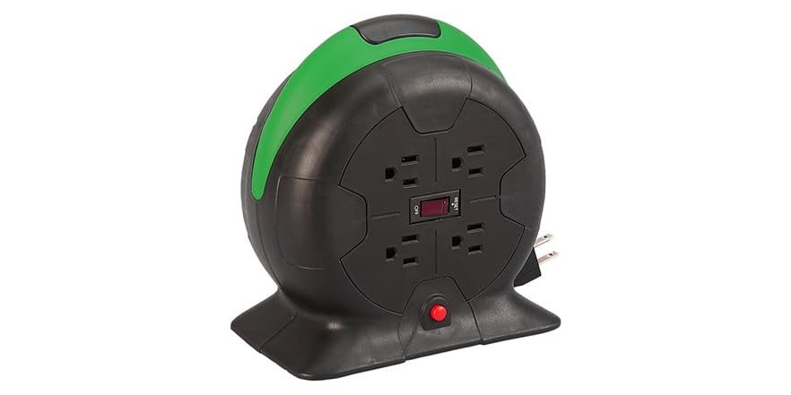 Designcord Auto Rewind Extension Cord Reels