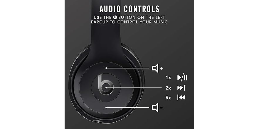 Beats Solo3 Wireless On-Ear Headphones (Open Box)