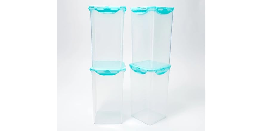 LocknLock 4-Pc Tall Canister Storage Set