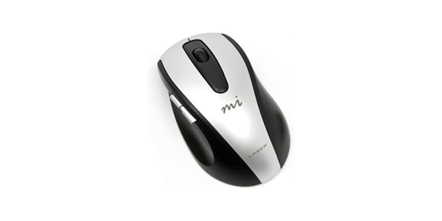 Micro Innovations 2.4GHz 5-Button Laser Mouse