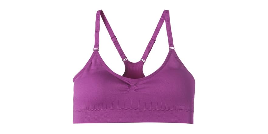 Seamless Cami Bra - Purple Cactus Flower