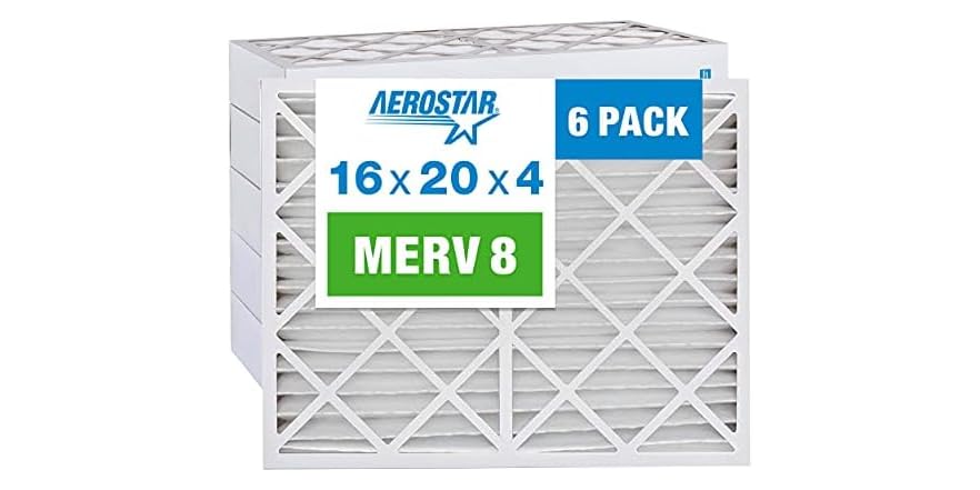 Aerostar 16x20x4 MERV 8 Pleated Air Filter