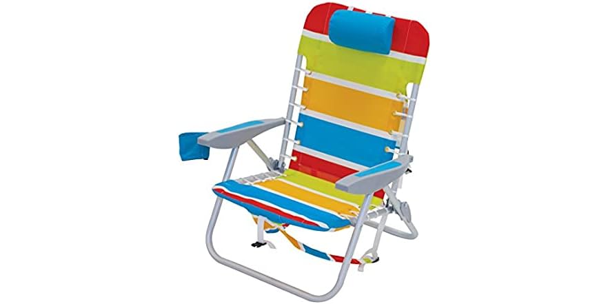 Rio Beach 4-Position Backpack Lace-Up Chair