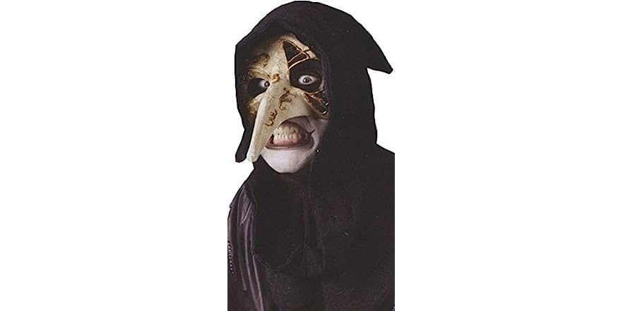 Venetian Raven Mask Costume Accessory