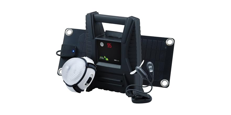 Powerpak Deluxe Solar Charging Kit