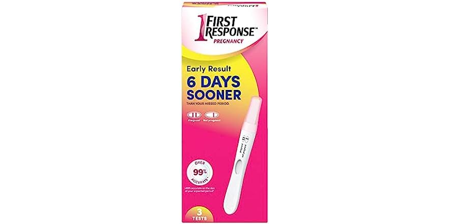 First Response Early Result Pregnancy Test, 3 Ct