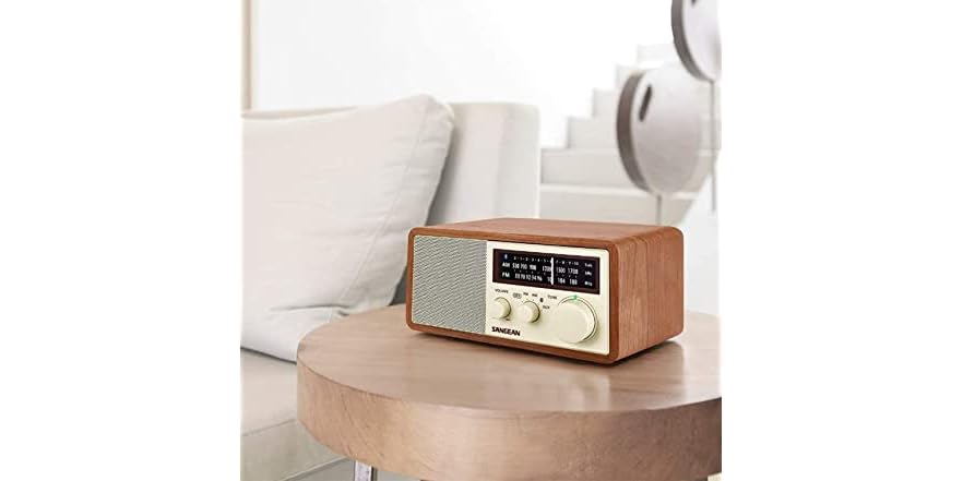 Sangean Bluetooth Wooden Cabinet Radio