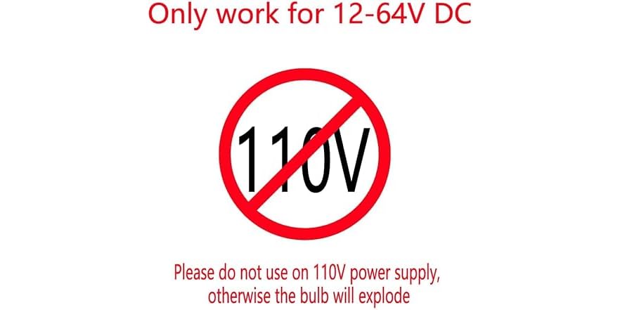 6 Pack 12V Low Voltage LED Light Bulbs