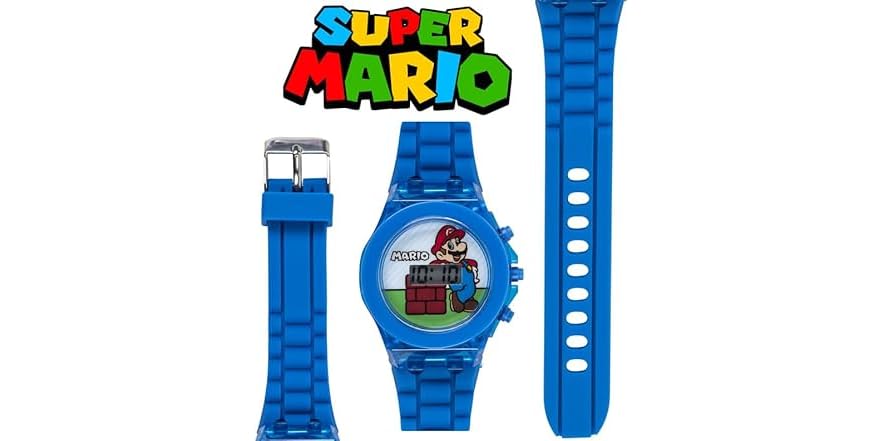 Accutime Nintendo Super Mario Kids'