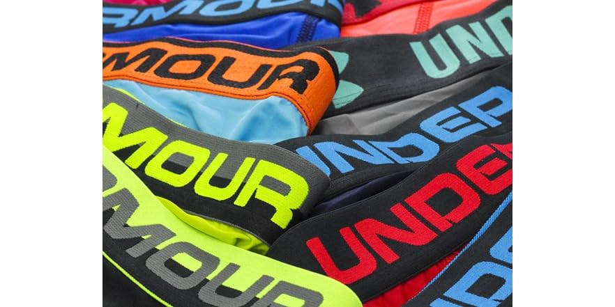 Under Armour 6" 5 Pack Boxer Jocks