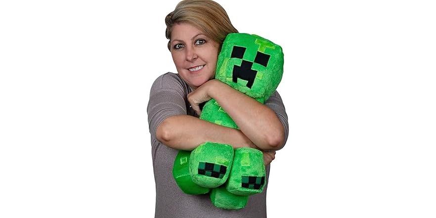 JINX Minecraft Creeper Plushy, 16"