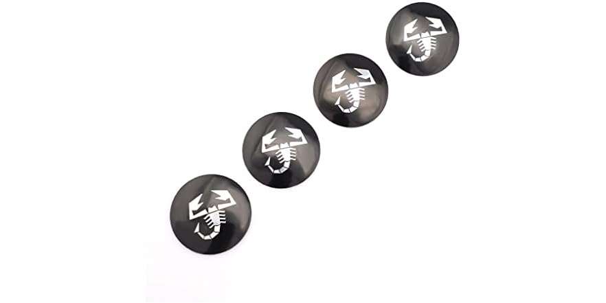 Scorpion Caps Car Emblem Decal Badge