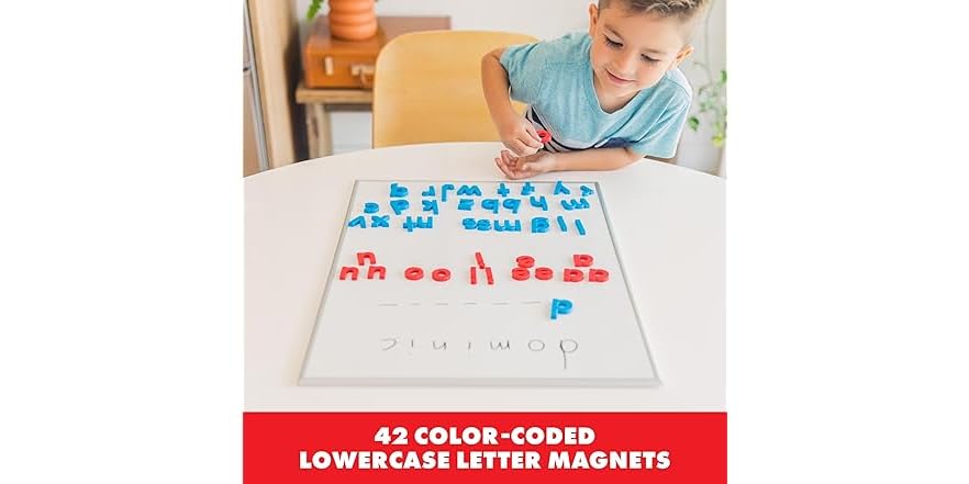Educational Insights Color-Coded Lowercase AlphaMagnets