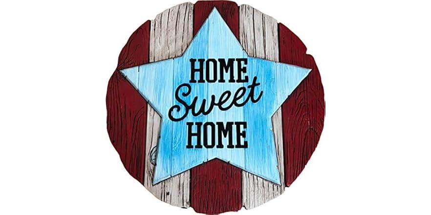 Sweet Home Decorative Garden Stepping Stone